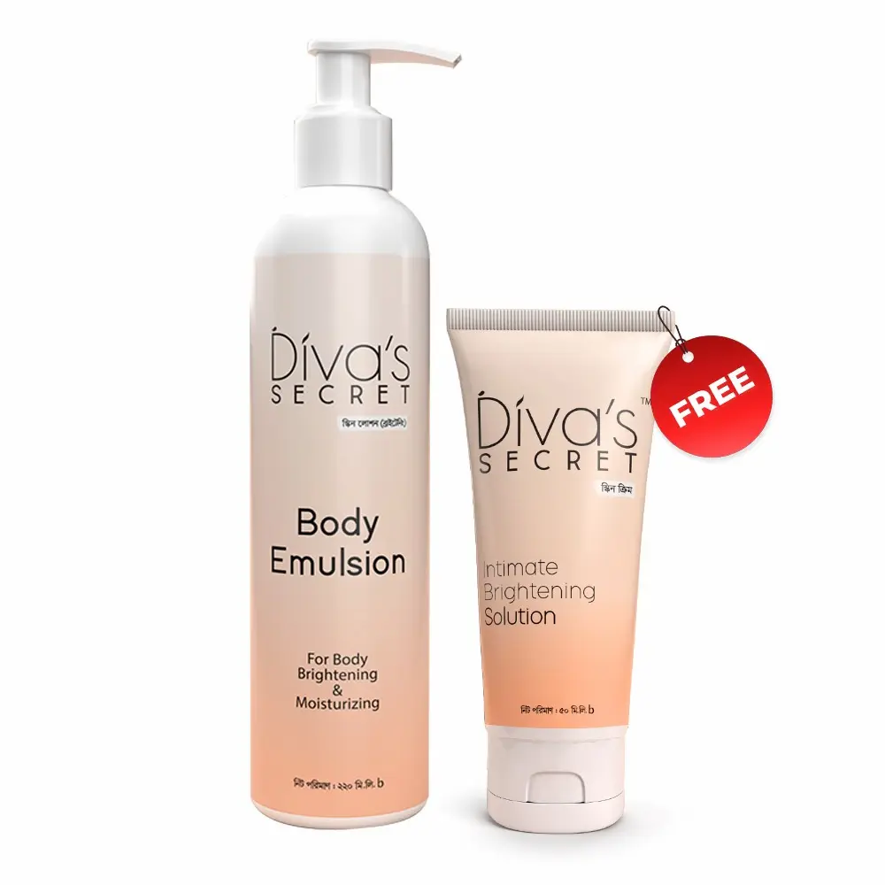 Buy Divas Secret Body Emulsion 220ml and Get Divas Intimate Brightening ...