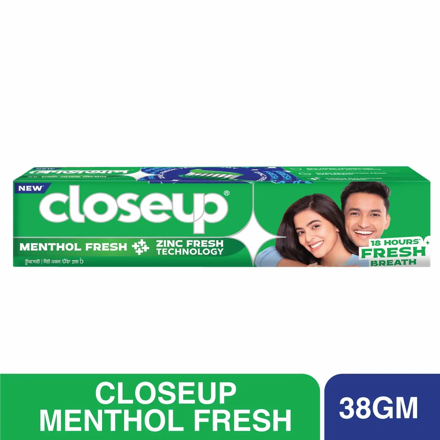 Closeup Toothpaste Menthol Fresh 38g - Chardike