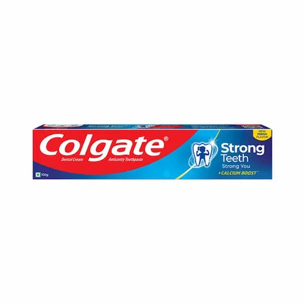 Colgate Strong Teeth Dental Cream Toothpaste 100gm - Chardike