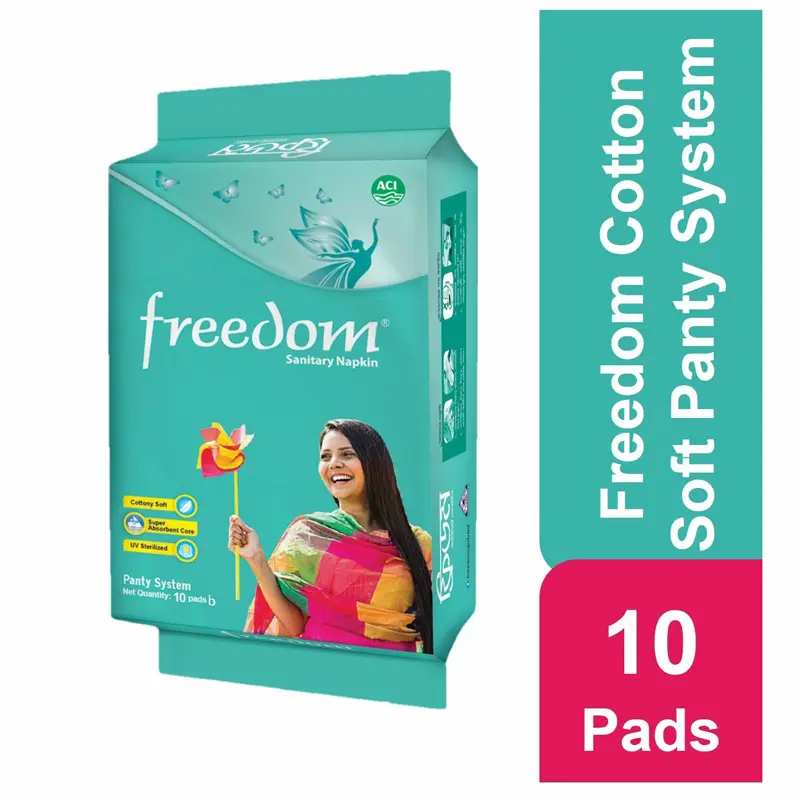 Freedom Sanitary Napkin Panty 10 Pads - Chardike
