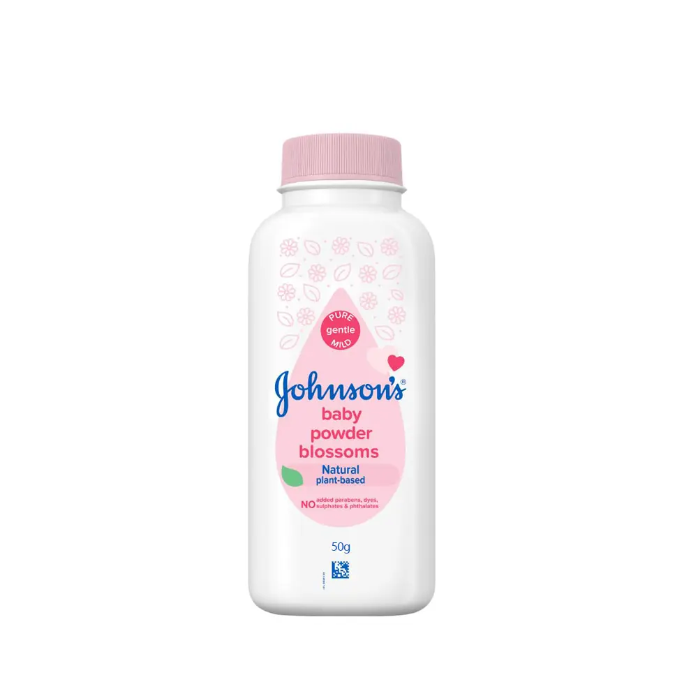 Johnson's Baby Powder Blossom Natural Plant Based 50gm - Chardike