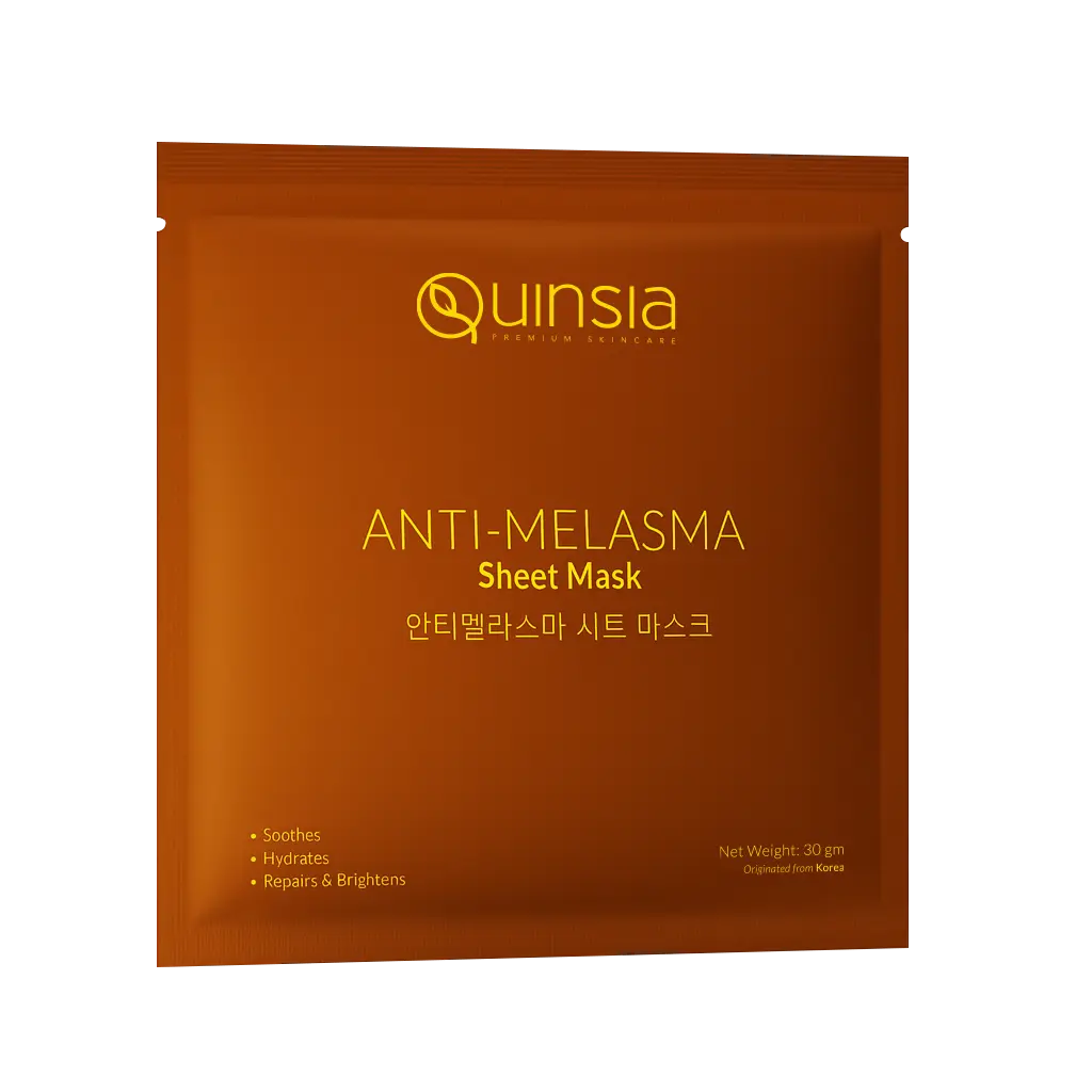 Quinsia Anti-Melasma Sheet Mask 30gm - Chardike