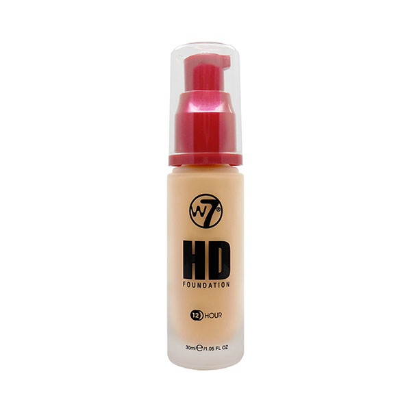 W7 HD Foundation (Honey) 30ml - Chardike